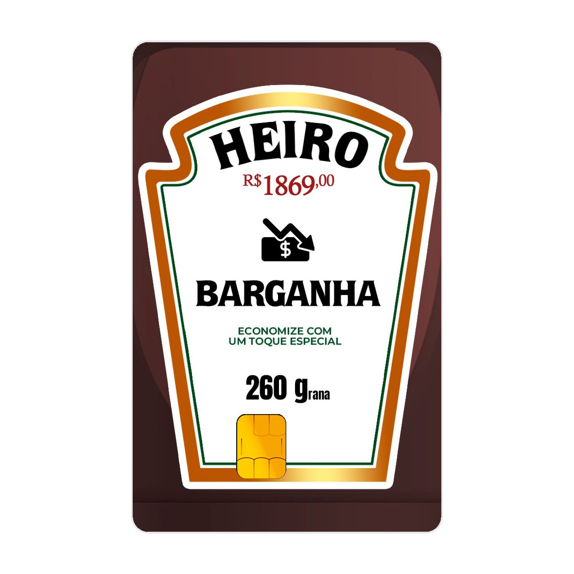 CAPACARD - Película Adesiva Para Cartão - Heiro Barganha