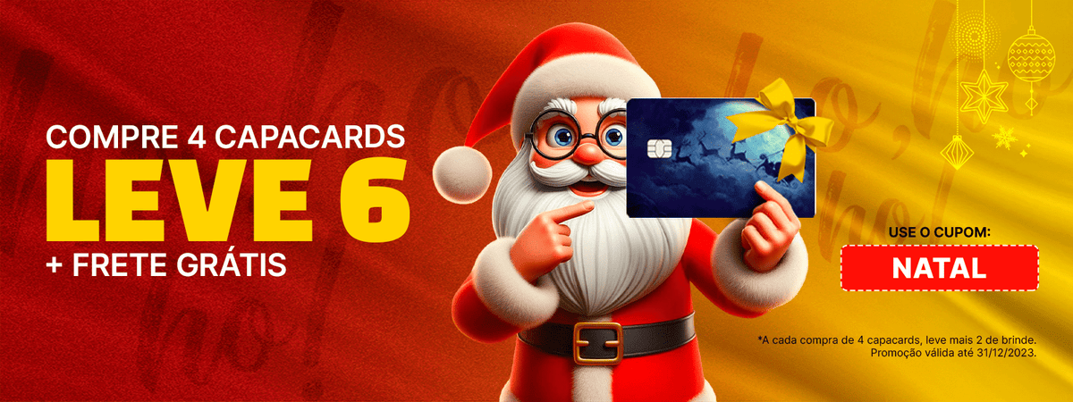 CAPACARD - Adesivo Para Cartão - Loja Oficial Do Seu Cartão